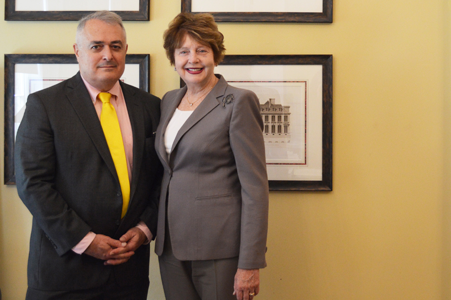Mount Welcomes Board of Regents Member Kathleen M. Cashin - University ...